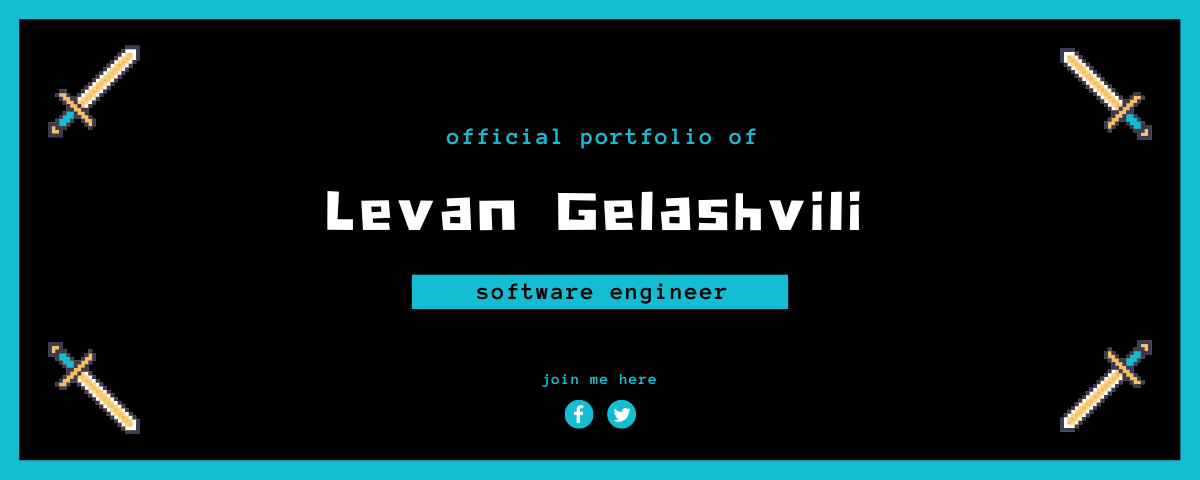 Levan Gelashvili Portfolio
